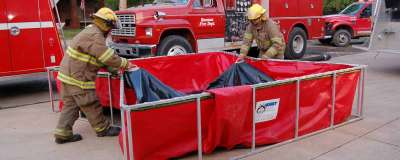 Folding Frame Tanks | Spill Containment | Husky Portable Containment