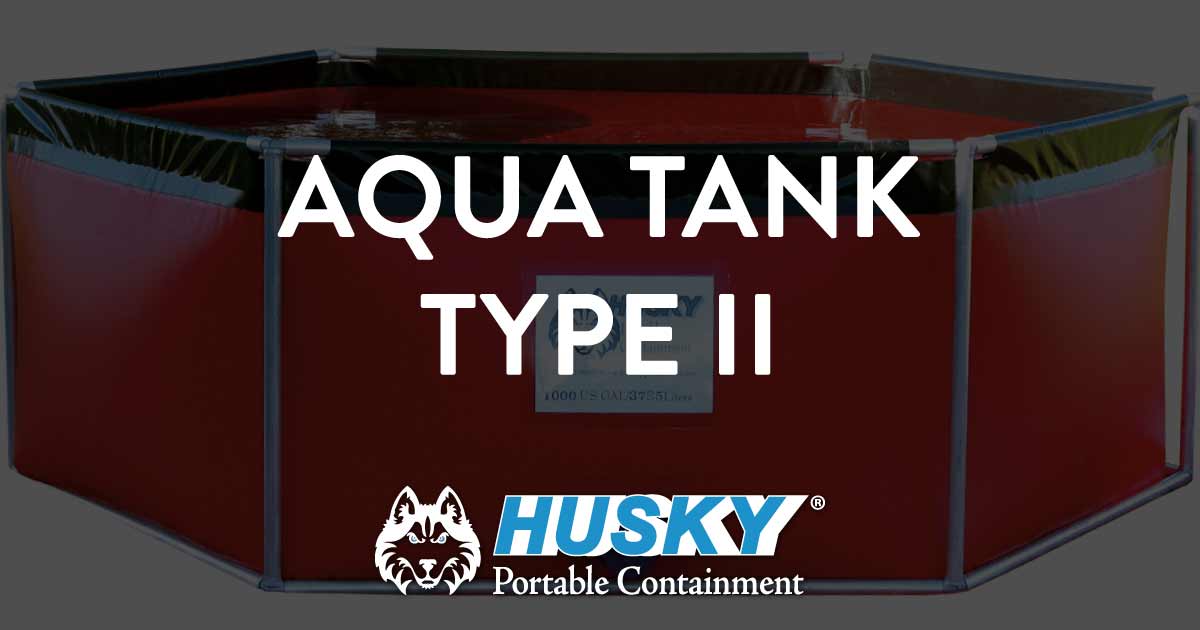 Portable Octagonal Water Tank - Husky Aqua Tank Type 2 | Husky Portable ...