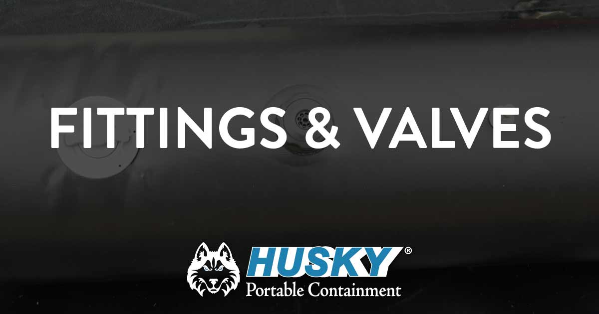 Fittings & Valves | Husky Portable Containment