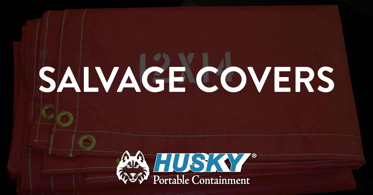 Husky® Salvage Covers: Heavy-Duty, Fire-Resistant Protection | Husky ...