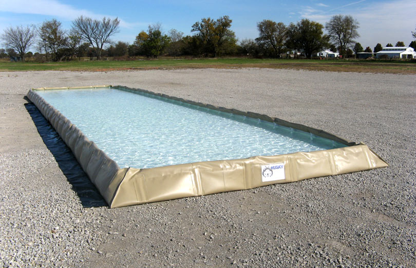 Industry Leading Secondary Spill Containment Berms | Husky Portable ...